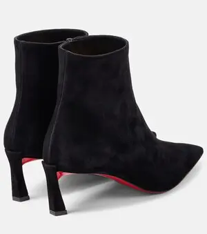 CHRISTIAN LOUBOUTIN Condra 55 Suede Ankle Boots