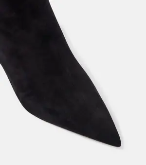 CHRISTIAN LOUBOUTIN Condra 55 Suede Ankle Boots