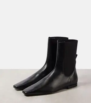 TOTEME Leather Chelsea Boots