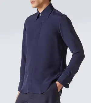 Thom Sweeney Silk Shirt