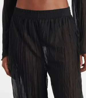 Jade Swim Amaya Wide-leg Pants - Black