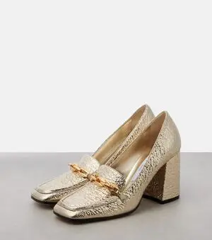 JIMMY CHOO Diamond Tilda 80 Loafer Pumps