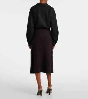 THE ROW Ivanka Midi Skirt