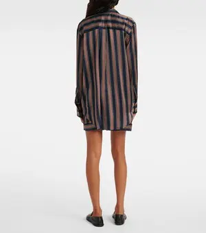 Asceno Paris Silk Charmeuse Shirt