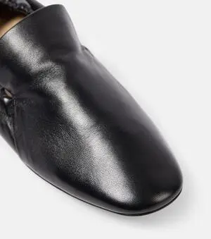 Le Monde Beryl Leather Loafers