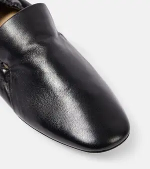 Le Monde Beryl Leather Loafers