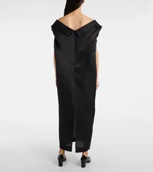 Khaite Selwyn Maxi Dress - Black