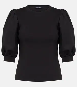 Veronica Beard Coralee Cotton-blend Top
