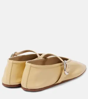 Le Monde Beryl Stella Leather Ballet Flats