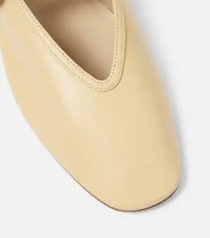 Le Monde Beryl Stella Leather Ballet Flats
