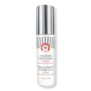 FIRST AID BEAUTY 0.3% Retinol Complex Face Serum With Peptides - One-color