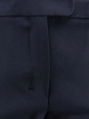 Max Mara Fatina Viscose And Cotton Trousers