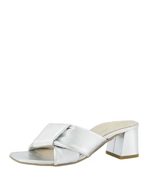 Paul Green Metallic Sandals For Women