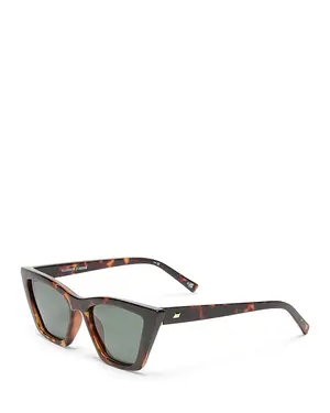 Le Specs Le Specs Velodrome Cat Eye Sunglasses Tortoise
