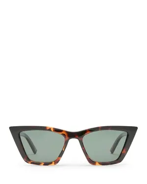 Le Specs Velodrome Cat Eye Sunglasses - Tortoise