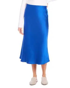 Bias cut midi skirts