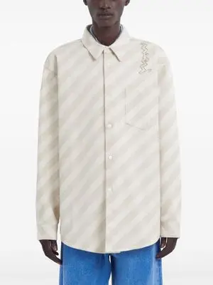 Marni Striped Buttoned Shirt