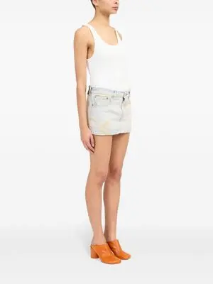MAISON MARGIELA Logo-patch Mini Skirt