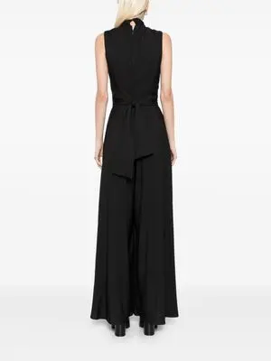 SAIID KOBEISY Satin Jumpsuit