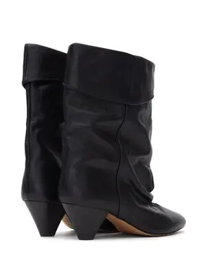 Isabel Marant Étoile Dalby Slouchy Leather Boots