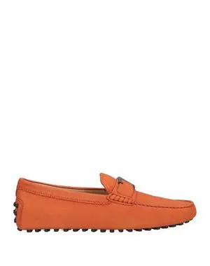 TOD'S Loafers In Soft Leather - Orange