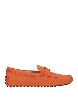 TOD'S Loafers In Soft Leather - Orange
