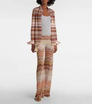 Missoni Lame Tank Top - Silver