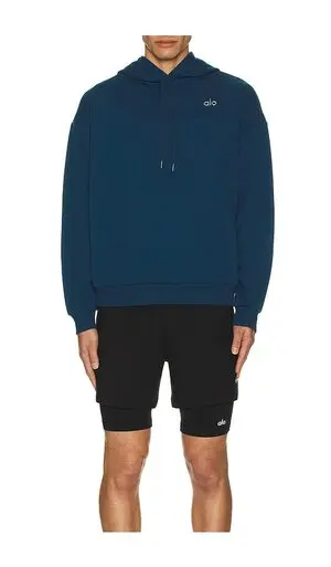 Alo Yoga Accolade Hoodie In Teal