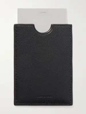 THE ROW Textured-leather Mirror Sleeve