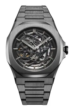 D1 MILANO Skeleton 41.5mm Bracelet Watch - Restyle Gun