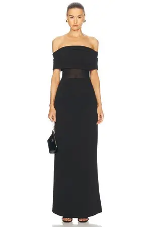 Seroya Plunge Evening Dresses