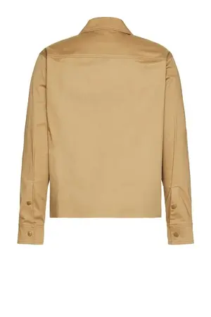 Moncler Overshirt In Brown