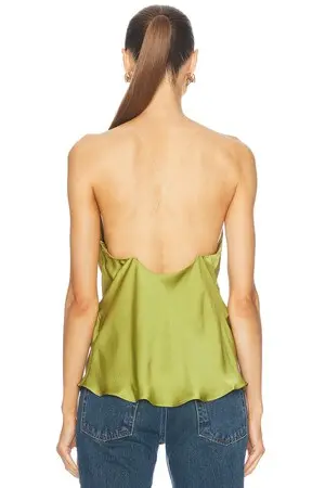 Y/project Invisible Strap Tank Top - Evergreen Green