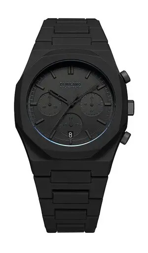 D1 MILANO Polychrono 40.5mm Watch - Black