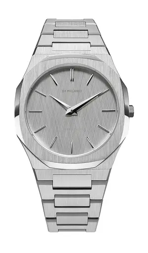 D1 MILANO D1 Milano Ultra Thin Bracelet Watch Metallic Silver