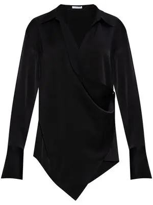Helmut Lang Wrap Blouses