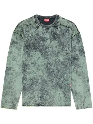 DIESEL ディーゼル T-Cranet-LS tie-dye T-shirt DIESEL ディーゼル T-Cranet-LS tie-dye T-shirt DIESEL T