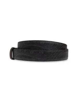Etro Logo Buckle Belt