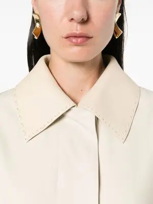 Fendi Gabardine Trench Coat