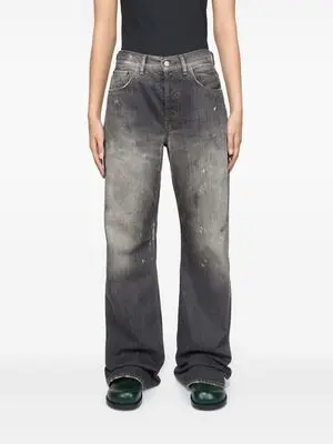 Acne Studios Faded Wide Leg Jeans