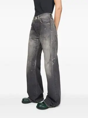 Acne Studios Faded Wide Leg Jeans