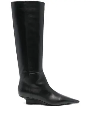 TOTEME 40mm Leather Knee Boots