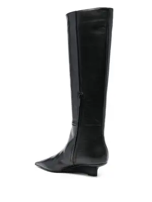 TOTEME 40mm Leather Knee Boots