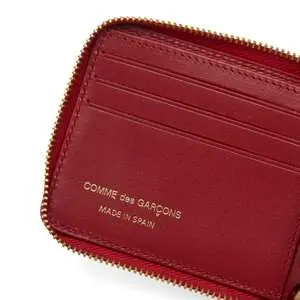 Comme Des Garçons Sa7100 Classic Wallet - Red