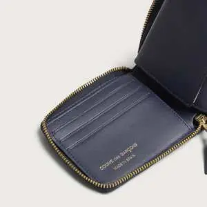 Comme Des Garçons Sa7100 Classic Wallet - Navy