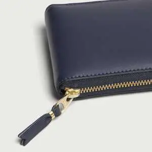 Comme Des Garçons Sa7100 Classic Wallet - Navy