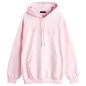 Versace Logo Hoodie - Pastle Pink