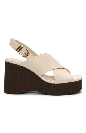 Sanctuary Nouveau Platform Wedge Sandal - Eco Natural
