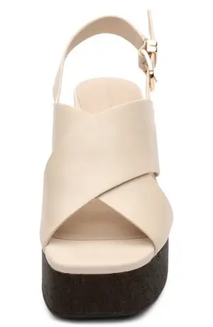 Sanctuary Nouveau Platform Wedge Sandal - Eco Natural