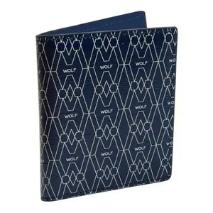 Wolf Signature Id Card Case - Blue
